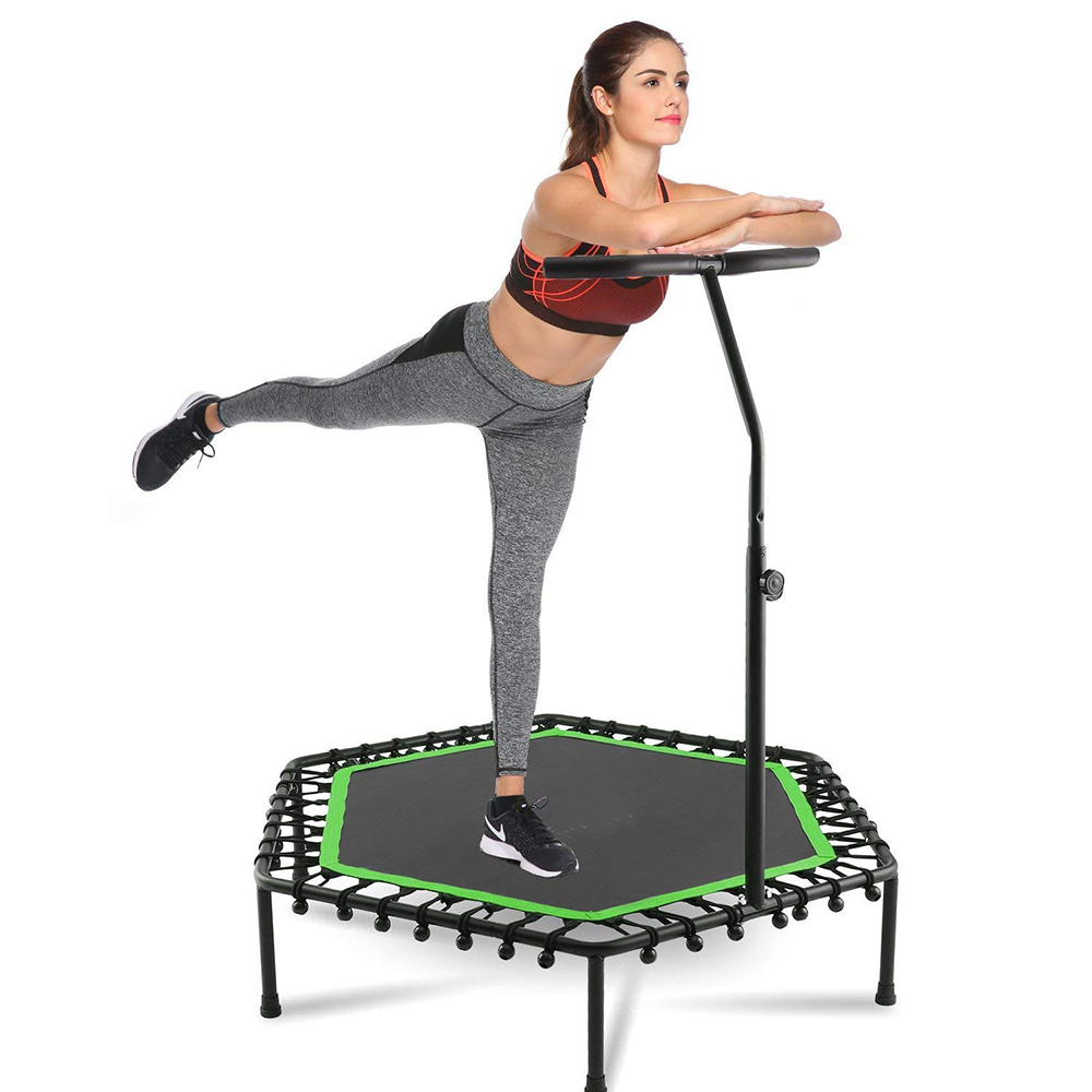 Fitness mini trampolin s rukohvatom - 135 x 30 cm - fitness.com.hr webshop