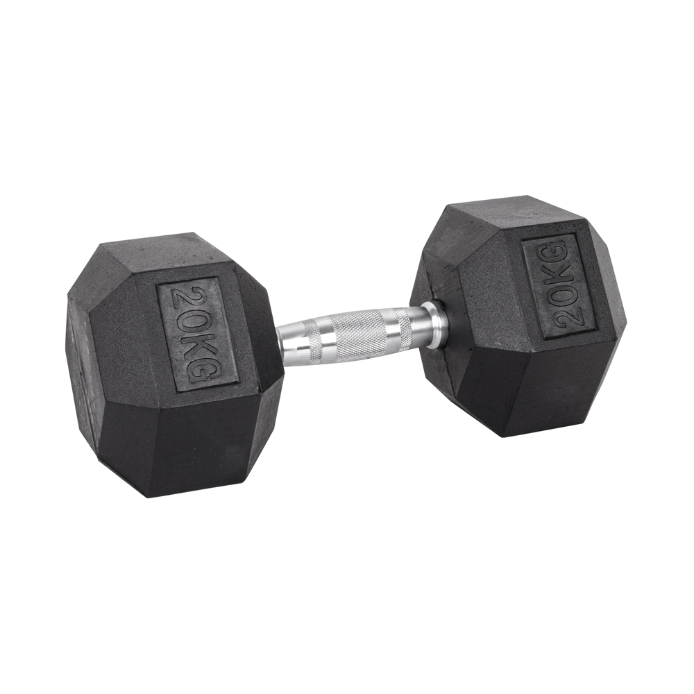 Hex bučica Insportline Hexsteel 20 kg (1 kom) - fitness.com.hr webshop