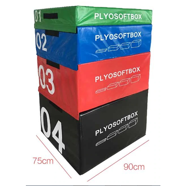 Soft Plyo Box 90 x 75 x 15 cm - fitness.com.hr webshop