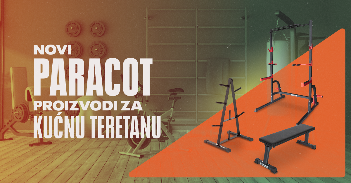 Novi Paracot proizvodi za kućnu teretanu