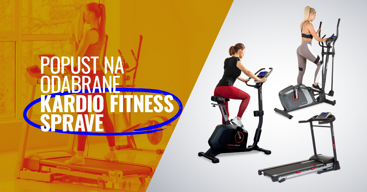 Super popusti na odabrane kardio fitness sprave