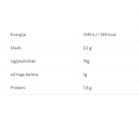 Bio Smeđa riža dugog zrna (Integralna) - 500 g - fitness.com.hr webshop