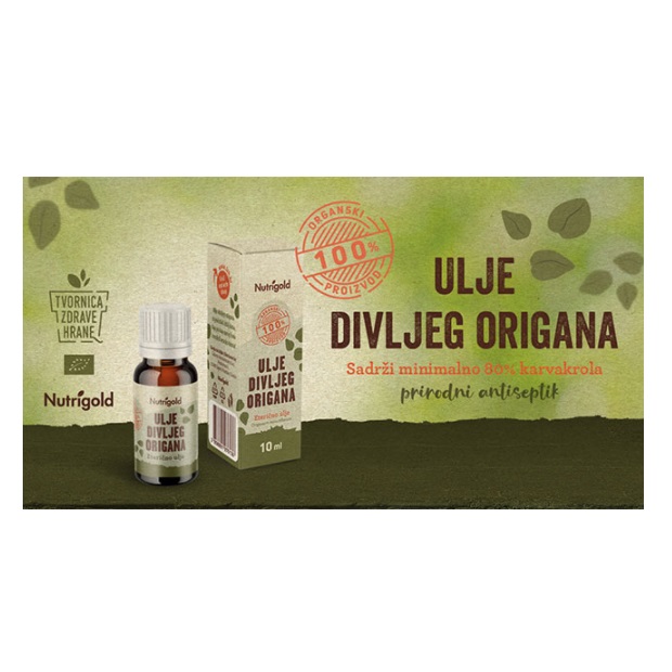 Bio Ulje divljeg origana - 10 ml - fitness.com.hr webshop