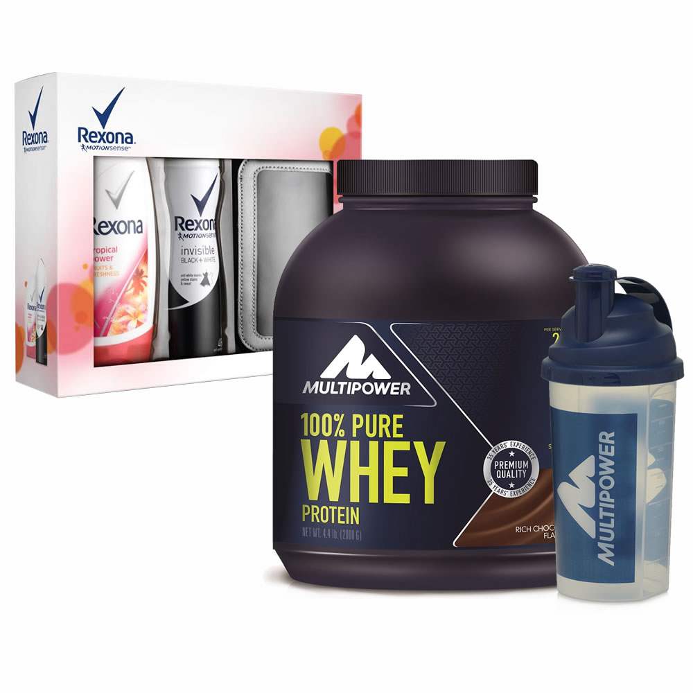 Multipower protein + Rexona paket | Fitness.com.hr Web Shop