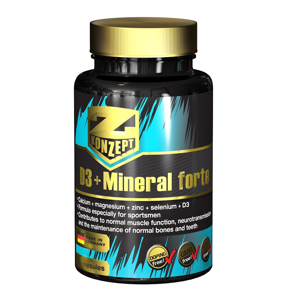 D3 + Mineral forte - 60 kapsula | Fitness.com.hr Web Shop
