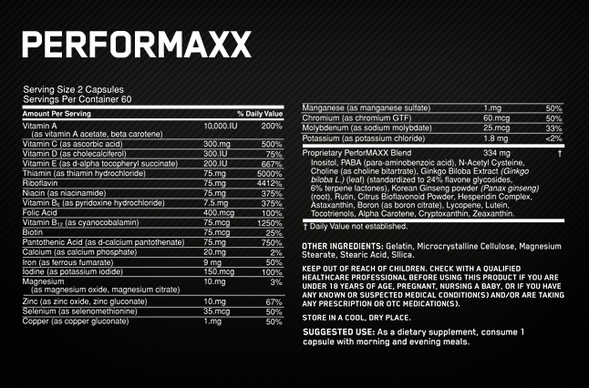Performaxx Optimum Nutrition | Fitness.com.hr Web Shop